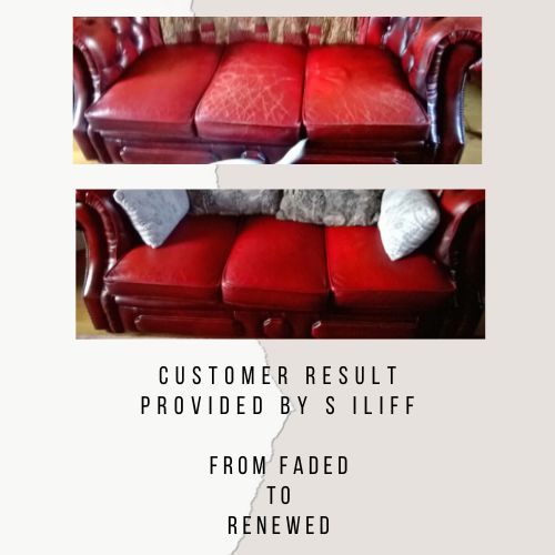 Leather Colour Reviver Kit - For Worn Scratched Leather